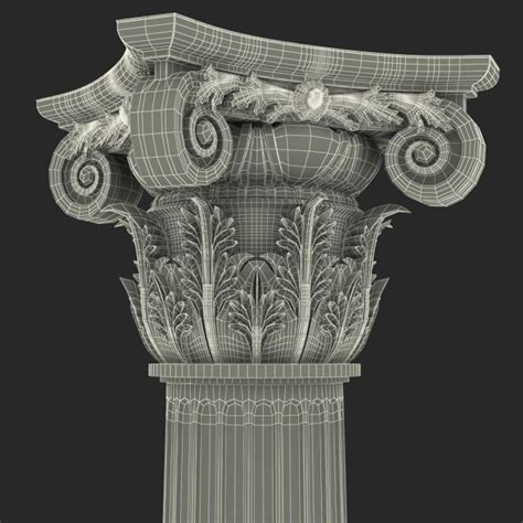 Composite Order Column 3d 3d Molier International