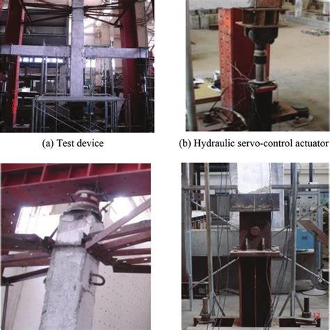 Lateral Cyclic Load Test Setup For Rc Frames Download Scientific Diagram