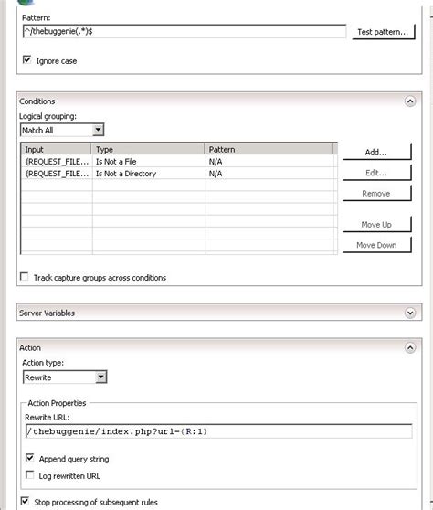 Anyone Have Any Experience Of Url Rewriting In Iis 7 Programming
