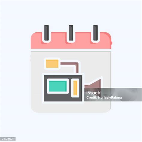 아이콘 영화 개봉일 시네마 심볼과 관련이 있습니다 낙서 스타일 심플한 디자인 일러스트레이션 3차원 형태에 대한 스톡 벡터 아트 및 기타 이미지 Istock