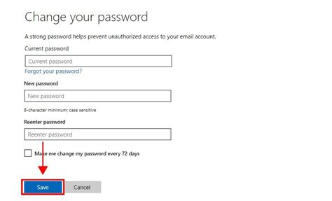 How To Change Outlook Password Quick Steps