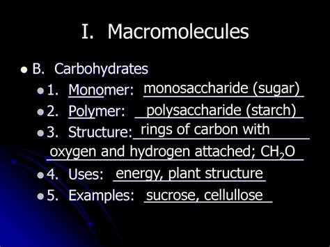 Biochemistry Carbohydrates And Lipids Ppt Download