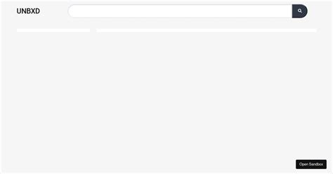 Default Config Codesandbox