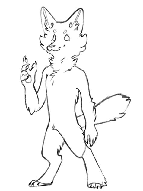 Fox furry base - f2u by Beryluma on DeviantArt