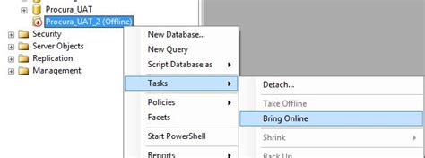 Sql Server Database Xxx Is In Transition Try The Statement Later