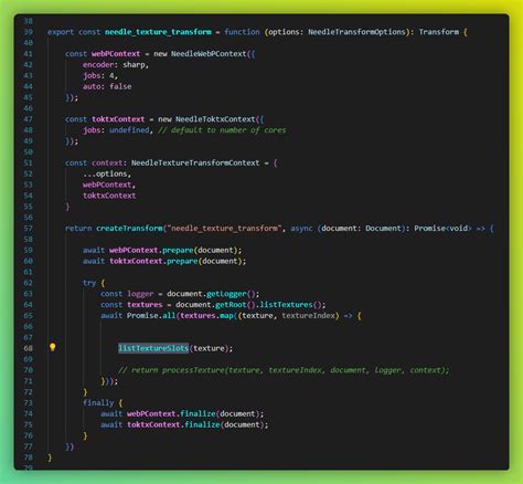 ``listtextureslots`` Throws Exception Document Appears To Be Null