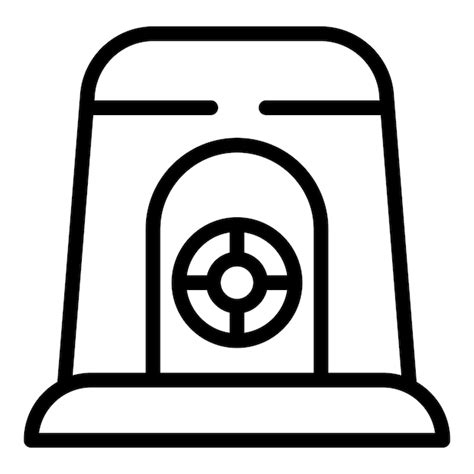 Premium Vector Shelter Icon Outline Vector Defense Protection Bunker Room