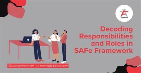Agilefever On Linkedin Demystifying Roles In Safe Framework