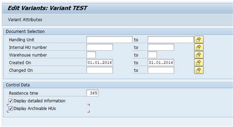 Data Archiving Handling Units