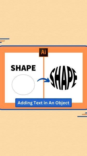 Vipul Graphics On Instagram How To Add A Text In An Object Adobe Illustrator Tutorial
