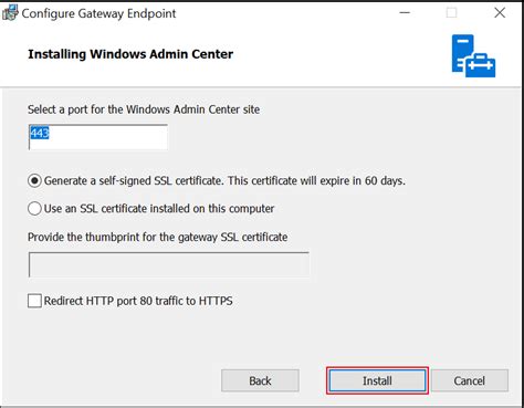 how to download and install windows admin center on windows server 2022
