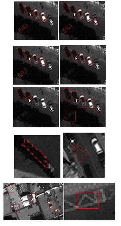 Detection Of Vehicles By Knn Left And Svm Right Methods In Envi