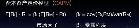 capm 资本资产定价模型 apt（套利定价理论） apt模型公式 csdn博客