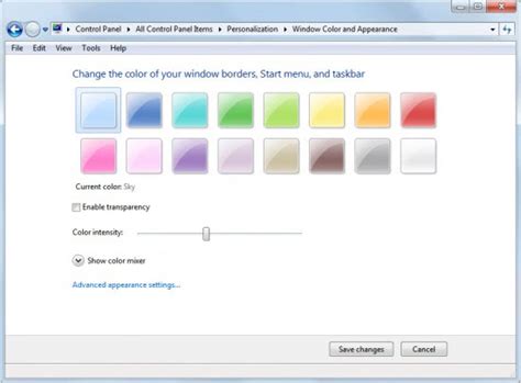 How To Disable Windows Aero Transparency In Windows GHacks Tech News