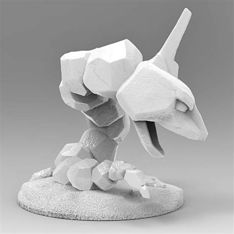 🐉 Onix 3d Pokemon Model・ Stl File For 3d Printing・cults