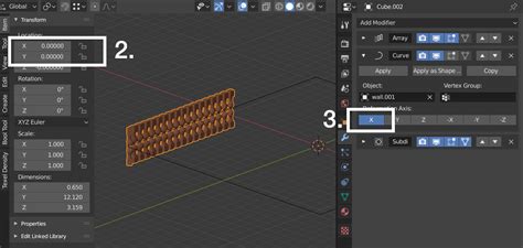 Modifiers Why Array Not Following The Curve Path Blender Stack Exchange