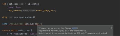 Rust Declared Function Return Does Not Match The Type Of The Value That Is Returned And