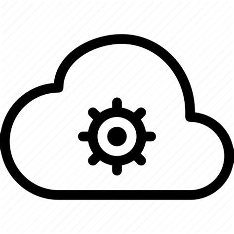 Cloud Settings Icon