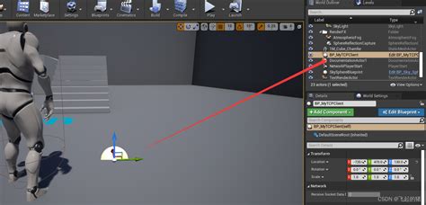 Ue4 Tcp协议连接服务器与客户端ue Tcp Csdn博客