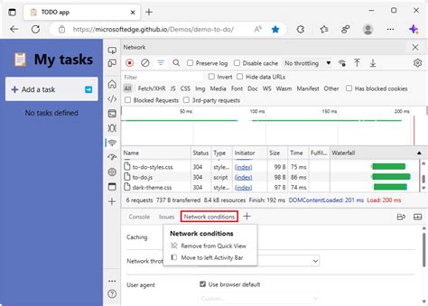 devtools microsoft edge 110 中的新增功能 microsoft edge developer