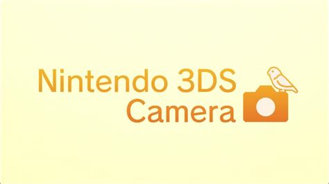 Startup Nintendo 3ds Camera Youtube