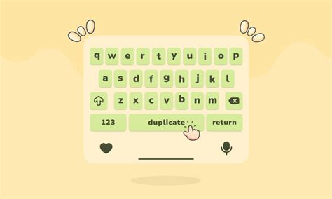 Kawaii Ios Keyboard Figma