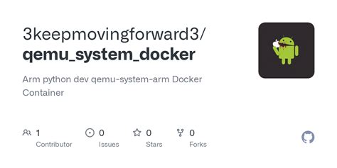 Github 3keepmovingforward3qemusystemdocker Arm Python Dev Qemu