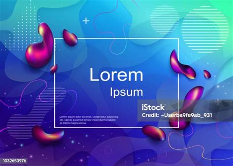 역동적인 형태 구성입니다 액체 색 배경 디자인입니다 유체 그라데이션 도형 구성입니다 미래 지향적인 디자인 포스터 0명에 대한 스톡 벡터 아트 및 기타 이미지 Istock
