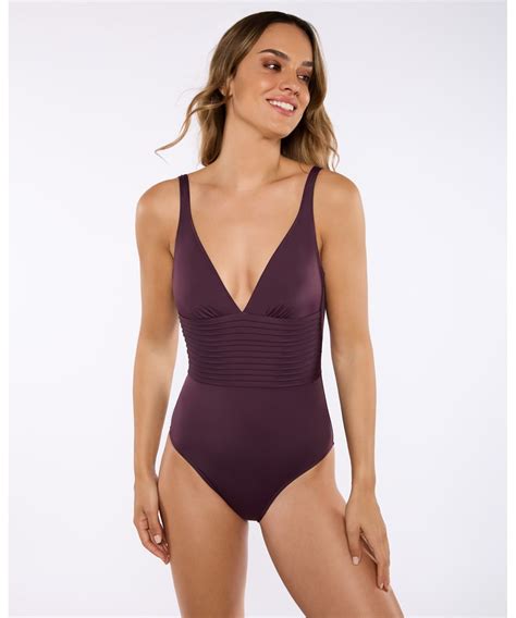 Bañador Escote Pico Foam Extraíble Copa B Tirante Graduable