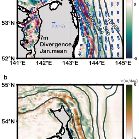 Surface Divergenceconvergence Field And Vertical Motion In The Download Scientific Diagram