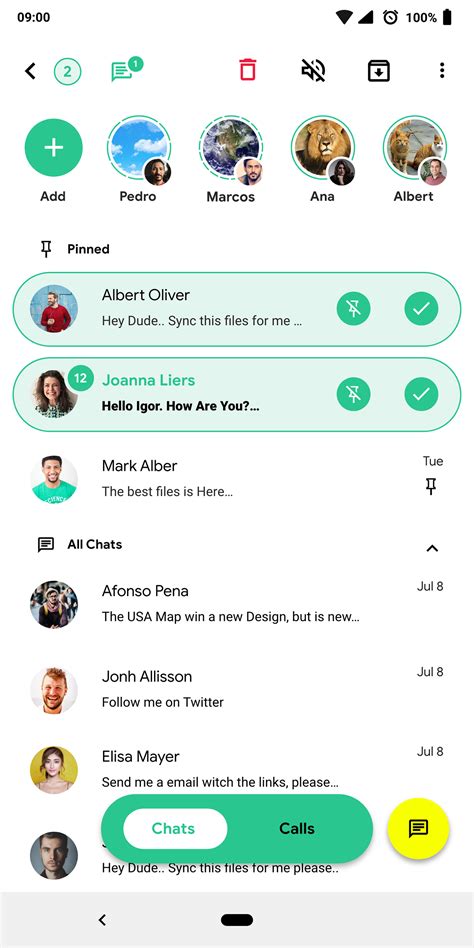 Whatsapp Redesign Concept On Behance App Design Iphone App Design Social App Design