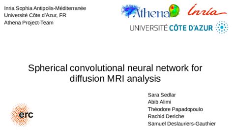 pdf spherical convolutional neural network for diffusion mri analysis