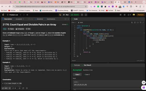 How I Solved Count Equal And Divisible Pairs In Leetcode Kamran Ahmad 👨‍💻 Posted On The Topic