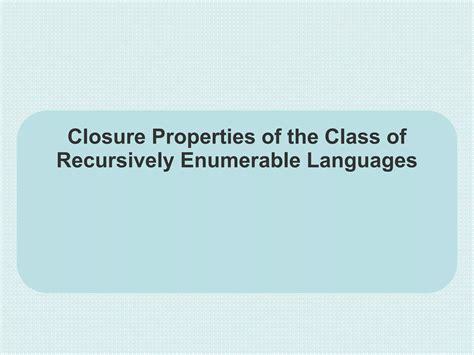 5 decidability theory of computation ppt programming languages