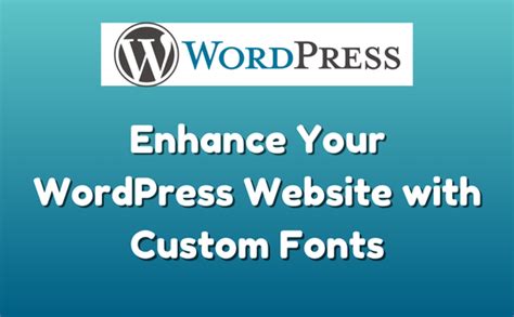 Step By Step Guide To Adding Custom Fonts In Wordpress