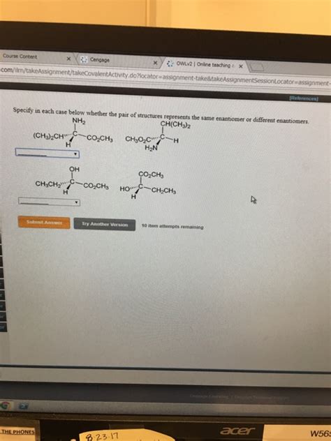 solved set 1 are these two structures the same or