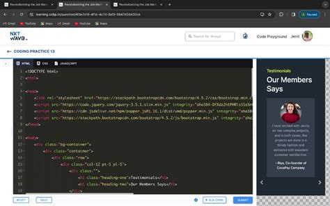 jenit joseph jose on linkedin day36 ccbp nxtwave 30daysofcode