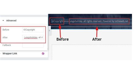 how to show the copyright year dynamically in elementor codewatchers