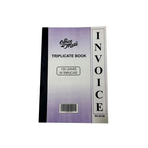 A5 Pen Carbon Triplicate Books Shalmay Stationers