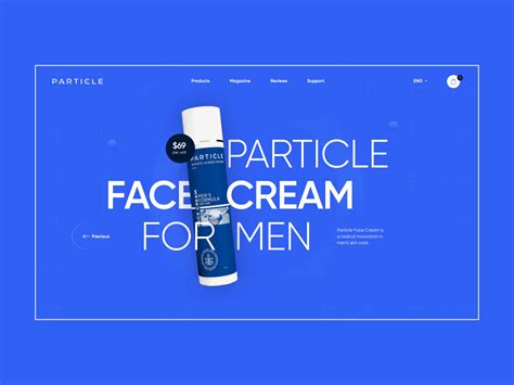 particle web site concept by devix digital on dribbble