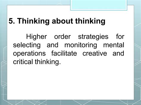 The 14 Learner Centered Principles Are Classified Into Four Categories 1 Metacognitive And