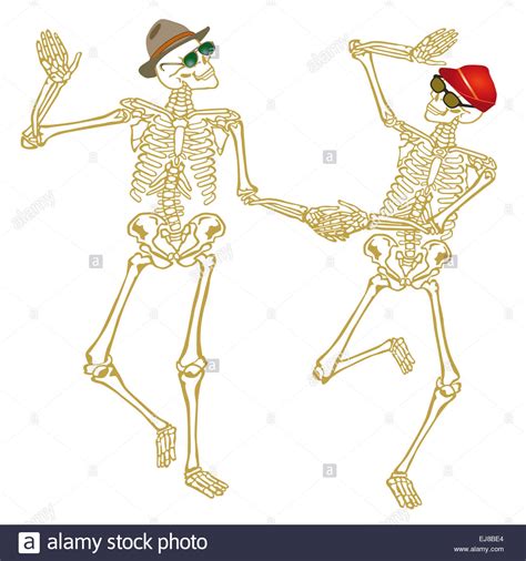 Skeleton Couple Drawing