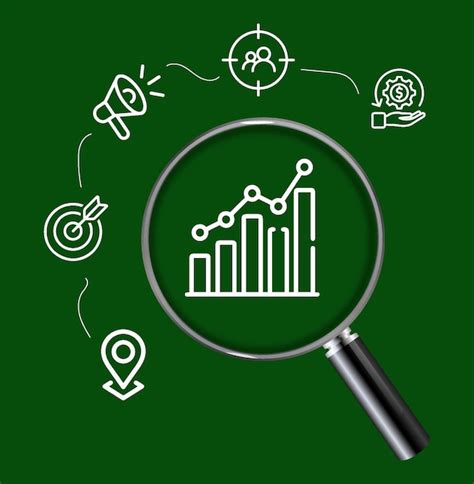 Premium Vector Magnifying Glass Seo Concept