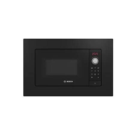 Micro-ondes solo 20l 800w encastrable noir série 2 - bfl623mb3 - bosch ...