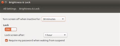 Ubuntu Linux Turns Off Screen Too Fast