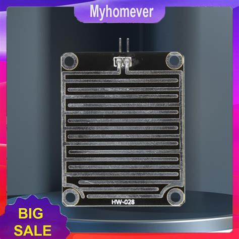 1 Pc Raindrop Sensor Module Raindrop Sensor Board Rain Water Level Sensor Module Shopee Singapore