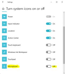 How To Hide The Windows Microphone System Icon Snooper