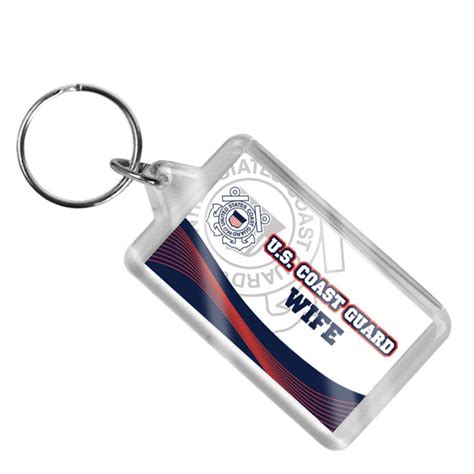 Coast Guard Keychain Wife Shopcgx