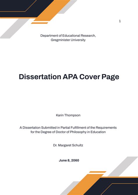 Free Apa Cover Page Templates To Edit Online