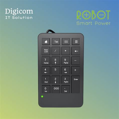 Jual KEYBOARD NUMERIC ROBOT RK01 Shopee Indonesia